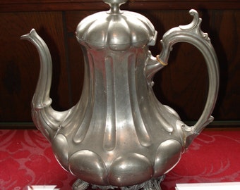 Pewter tea pot | Etsy