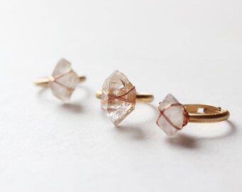 Quartz ring | Etsy