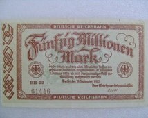Unique german banknotes related items | Etsy