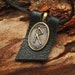 Forged Iron Tiwaz Tyr Tiw Rune Viking Amulet Runic Nordic