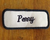Work Shirt Name Patches Mostly by HeydayRetroMart on Etsy