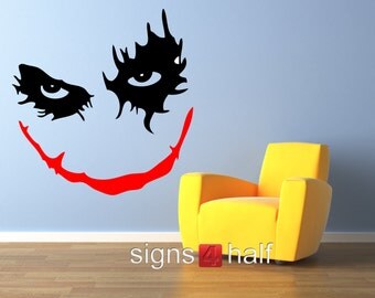 Joker mural | Etsy