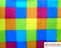 Popular items for plaid fleece fabric on Etsy
