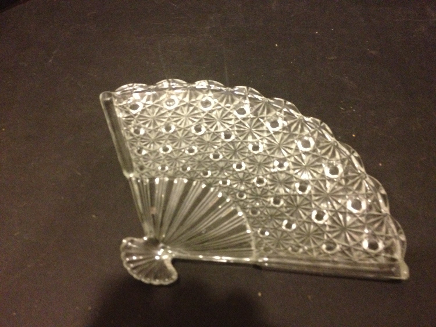 Vintage Glass Fan Plate – Haute Juice