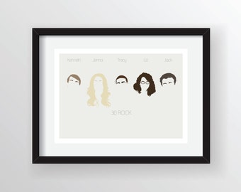 Popular items for 30 rock on Etsy