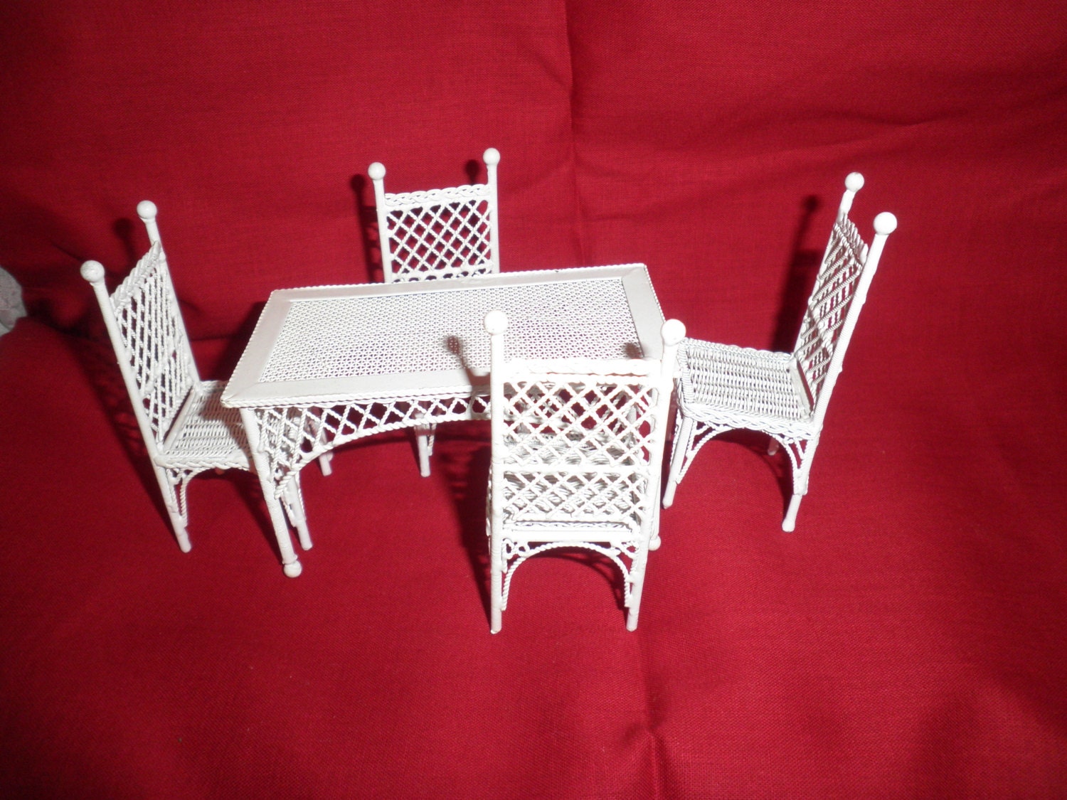 Doll House Miniature Wire Patio Furniture – Haute Juice