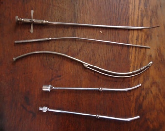 Vintage Cystoscope- Medical Surgical Tool 5 pieces macabre medical ...