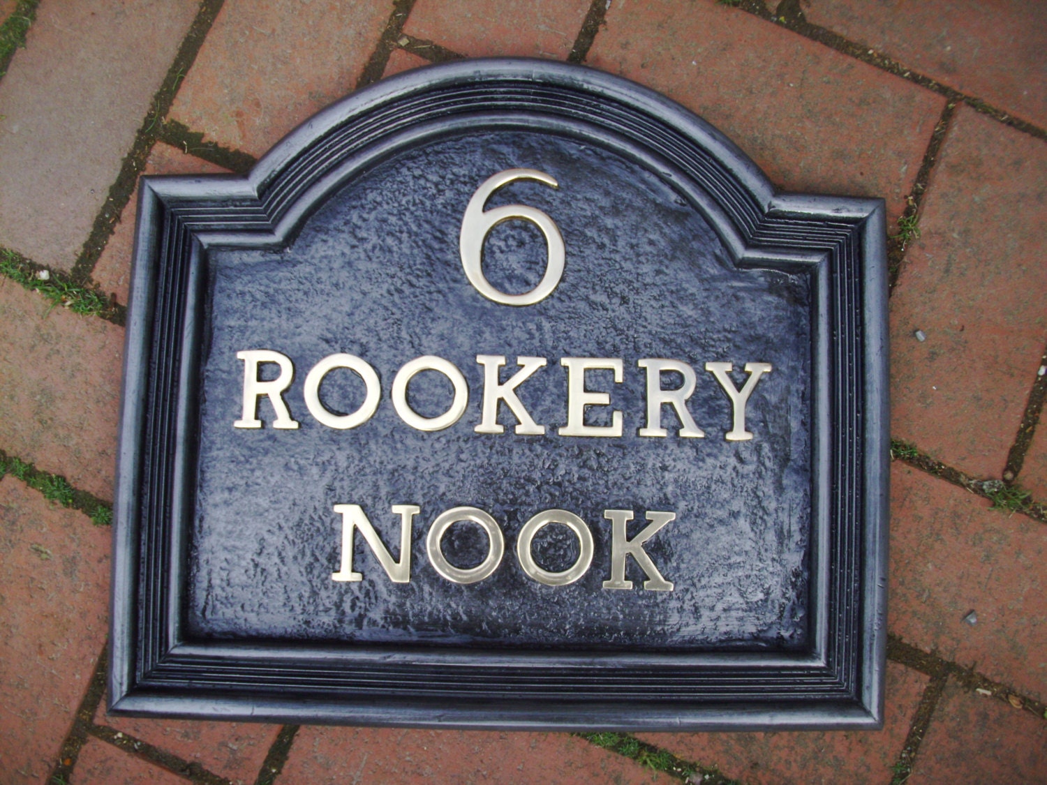 Vintage House Sign.Traditional Style English by Belladoresigns