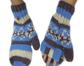 Popular items for half finger mittens on Etsy