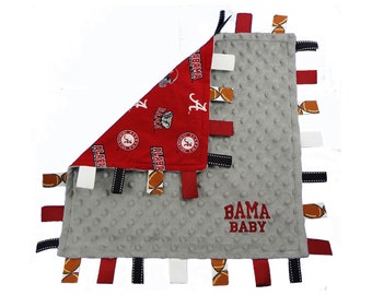 University of Alabama State Tag Blanket. This soft Bama baby tag made ...