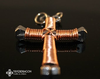 Cross made of nails | Etsy