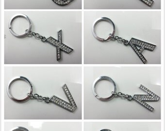 Alphabet keychain | Etsy