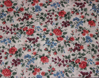 Popular items for floral print fabric on Etsy