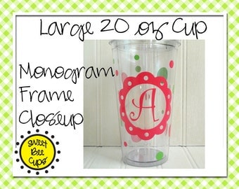 Girly monogram | Etsy