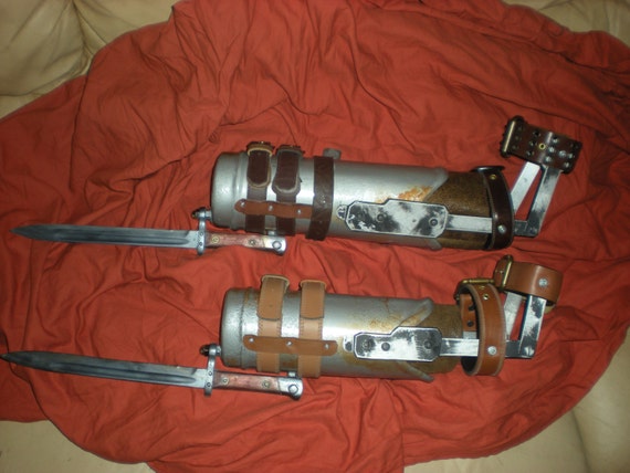 Zombie hunter prosthetic arm. Merle's weapon of choice