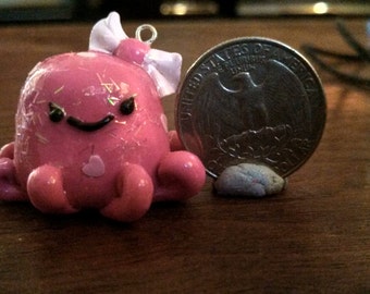 Cute Polymer Clay Octopus Charms