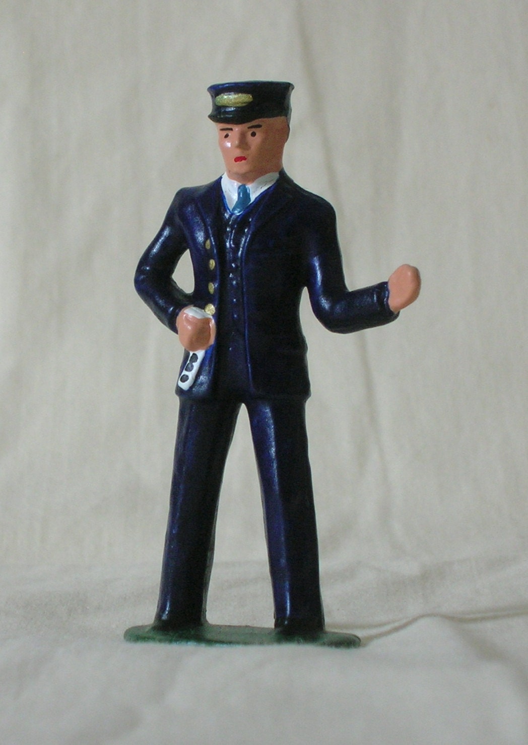Train Conductor ticket taker Standard Gauge model railroad