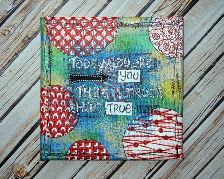 Dr Seuss Original Canvas Nursery Art Playroom Decor
