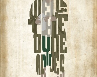 The dude poster | Etsy