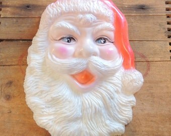 Plastic santa | Etsy