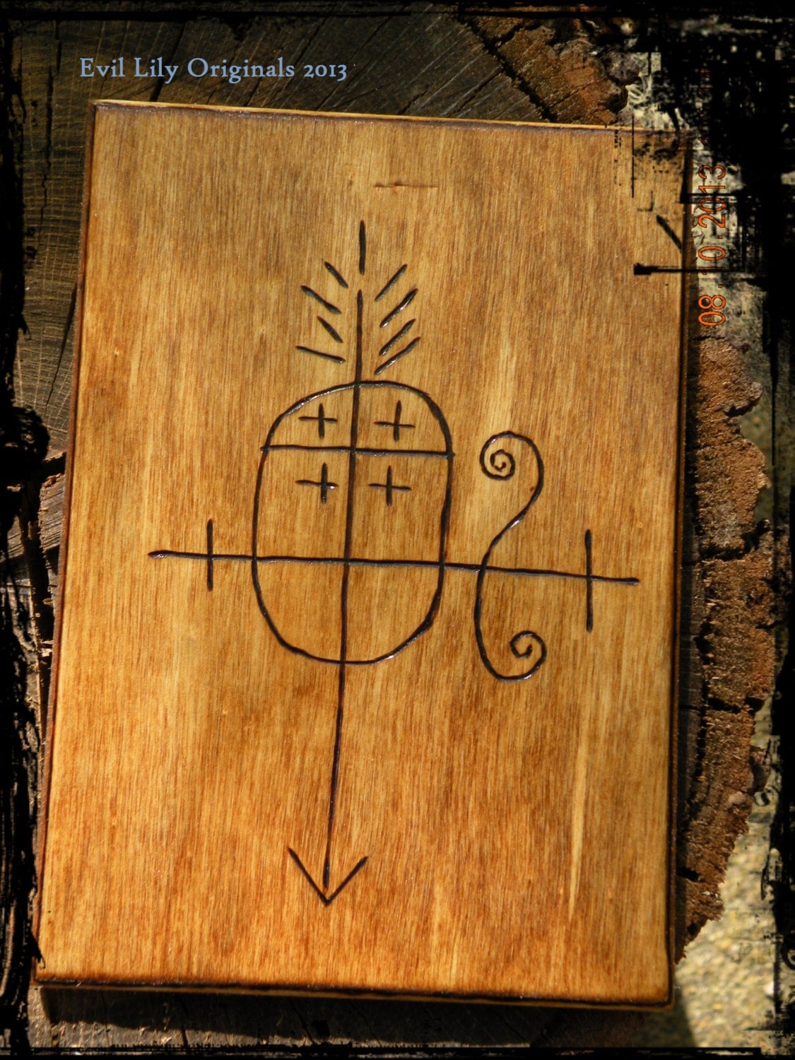 Santa Santisima Muerte Sigil Altar Decor by EvilLilyOriginals