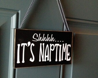 Nap time sign | Etsy