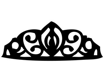Popular items for tiara wall decals on Etsy