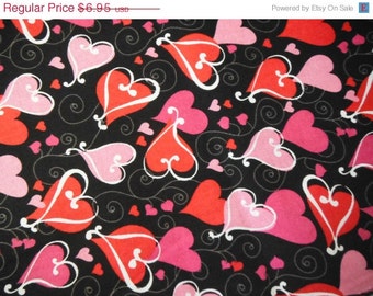 Heart fabric | Etsy
