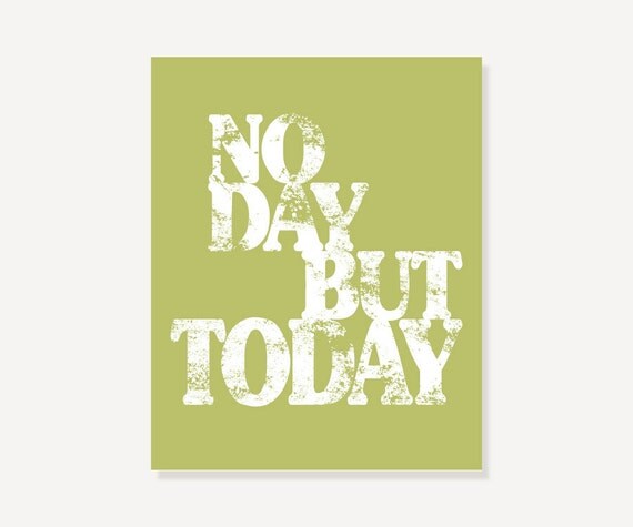 Rent Broadway Musical: No Day But Today Avocado Green