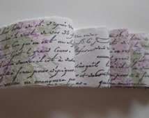 Popular items for french script fabric on Etsy