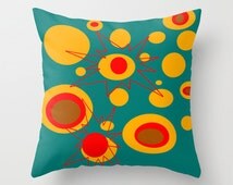 Unique atomic pillows related items | Etsy