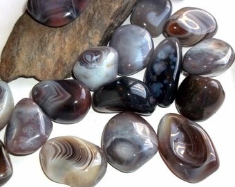 Unique striped rocks related items | Etsy