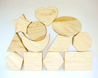 Wood toy blocks | Etsy
