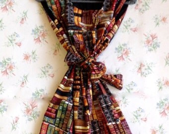 Book print dress | Etsy