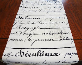 Script table runner | Etsy