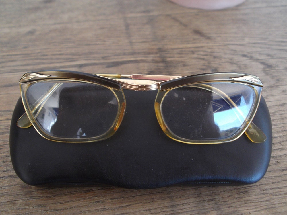 Vintage 1950s Eyewear FRAME Gold Plated – Haute Juice