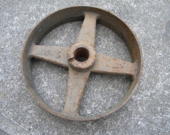 Popular items for antique iron wheel on Etsy