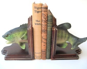 Fish bookends | Etsy