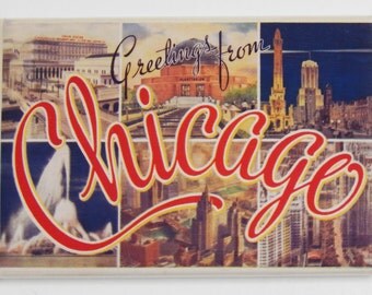 Chicago magnets | Etsy