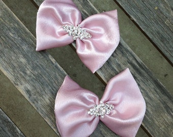 Big Bow with crystals by Isabella Couture by IsabellaCoutureShop