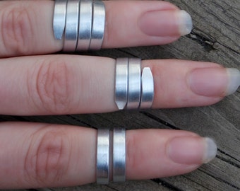 Popular items for silver knuckle ring on Etsy