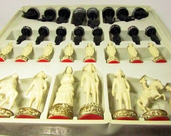 Popular items for vintage chess set on Etsy