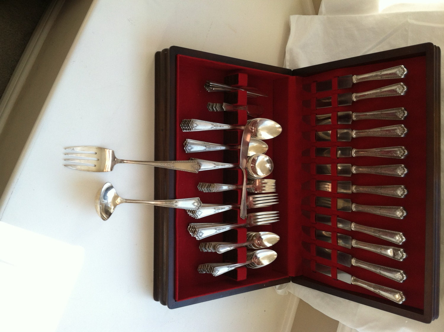 Rogers & Bro AI XII Paisley Pattern Silver Plate Flatware