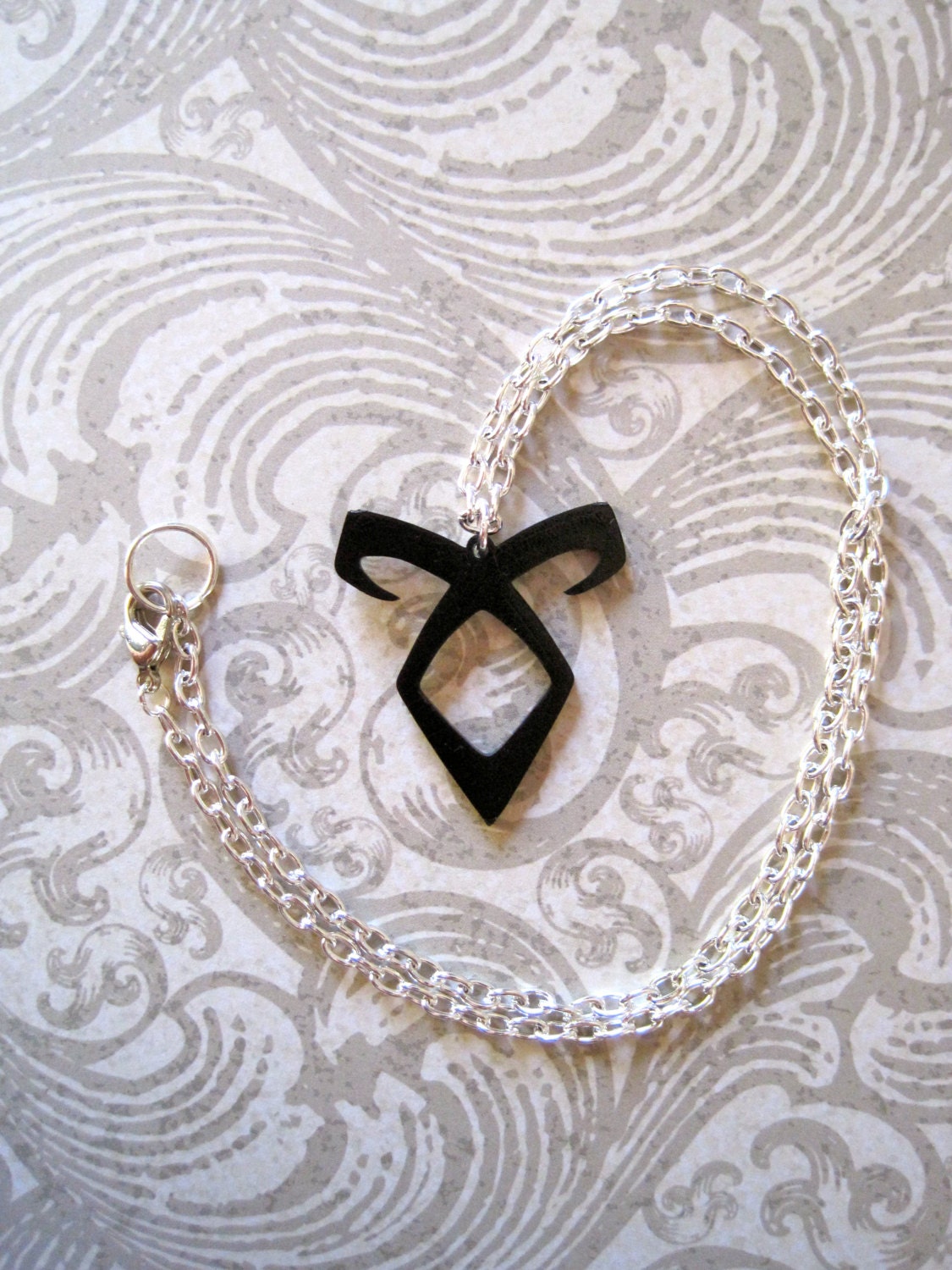 Angelic Rune Necklace by makersgonnamake on Etsy