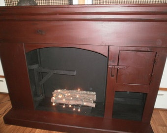 Popular items for primitive fireplace on Etsy