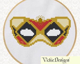 Popular items for cross stitch mask on Etsy