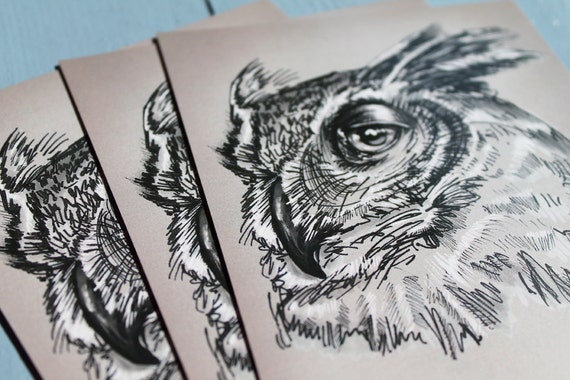 Sketch buhos - Imagui