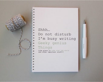 Popular items for funny notebook on Etsy