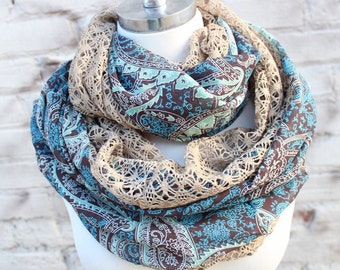 Infinity scarf for Woman great accessory for your by aCutee