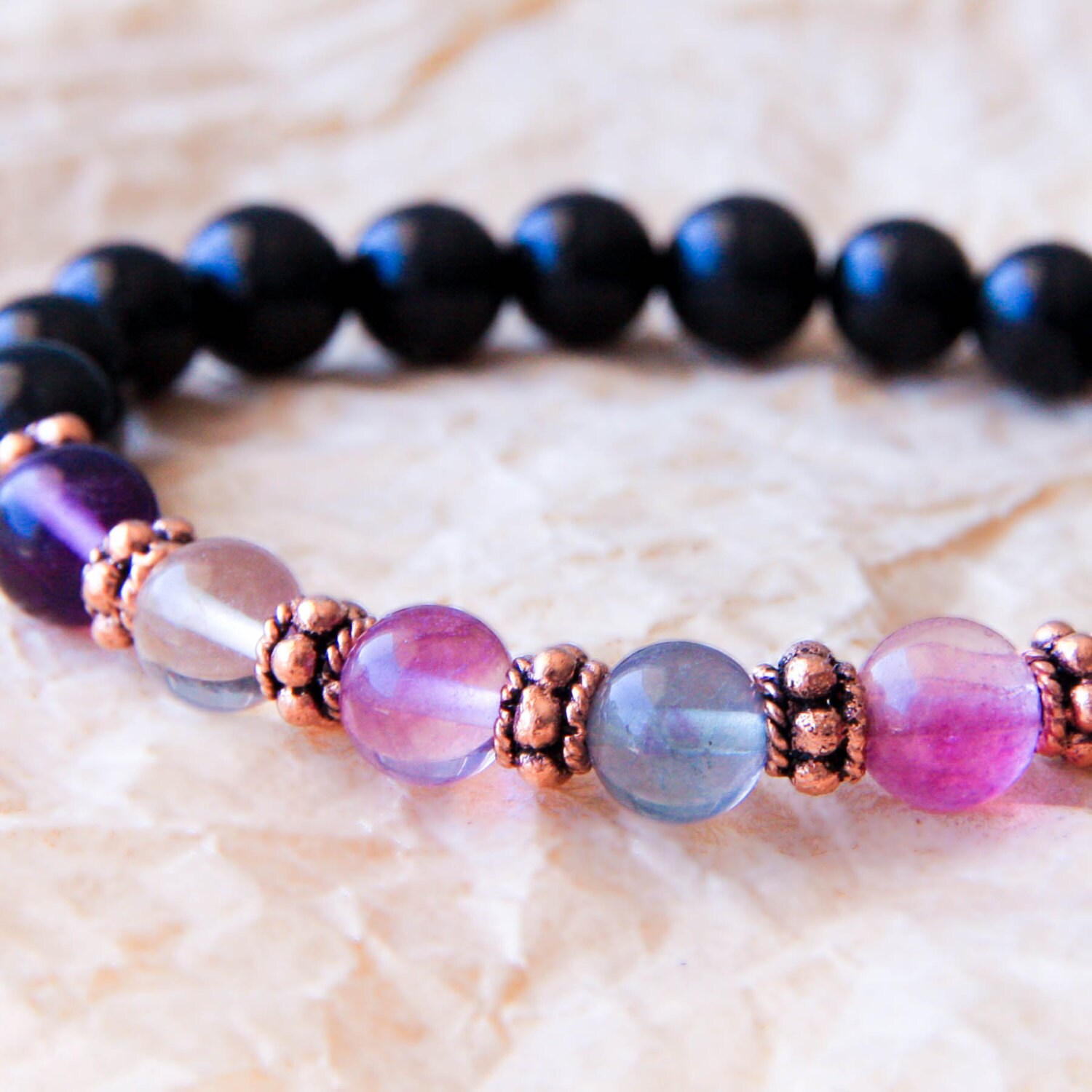 Yoga Bracelet Meditation Mala Mantra Bracelet For Positivity